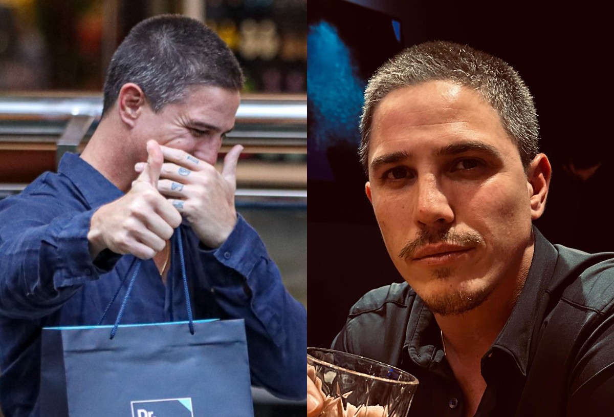 Rômulo Arantes Neto muda de visual dias antes do casamento com Mariana Saad