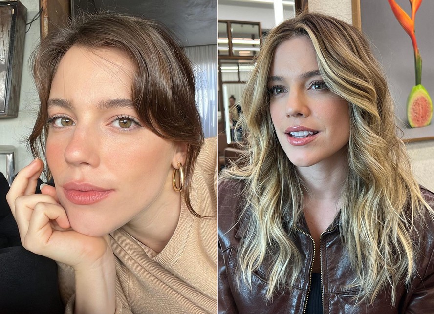 Alice Wegmann muda o visual e fica loiríssima