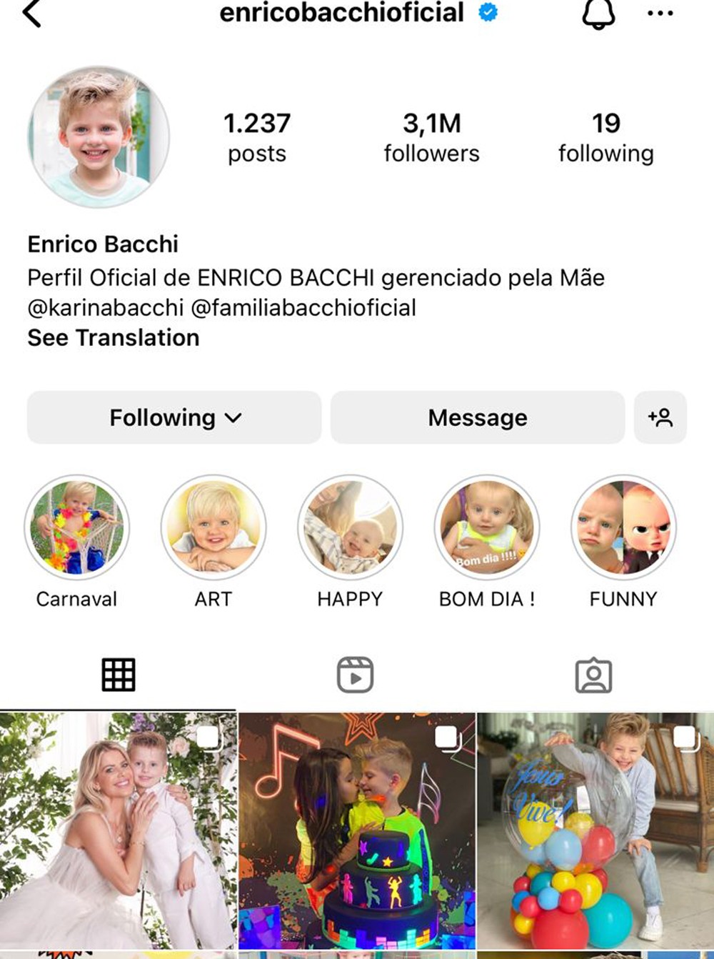 José Leonardo, Lua Di Felice e mais: os filhos de famosos com milhões de seguidores nas redes