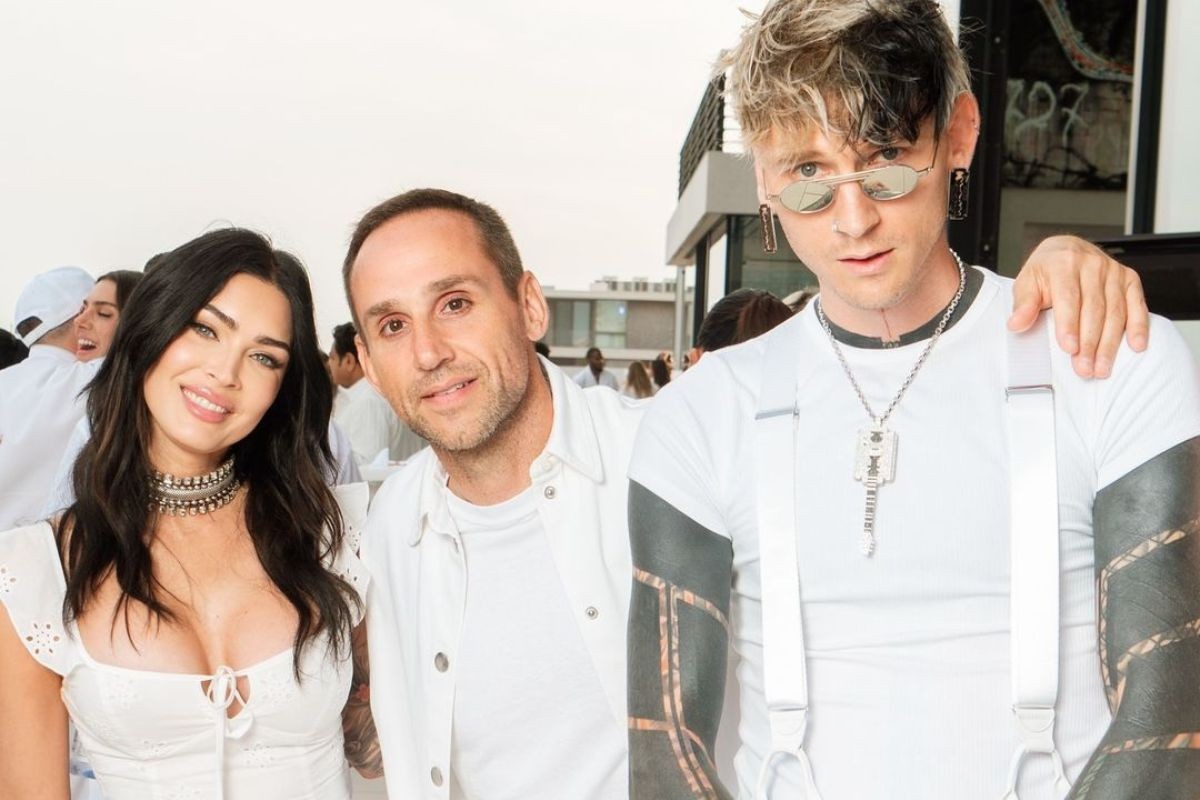 Após término, Megan Fox é vista com Machine Gun Kelly em festa de ...