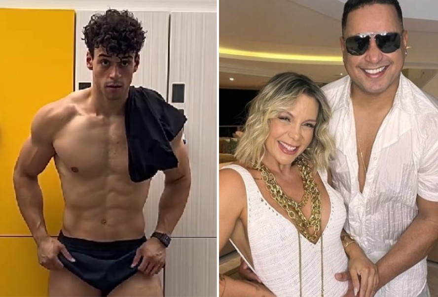 Filho de Xanddy e Carla Perez impressiona com físico super sarado; veja vídeo