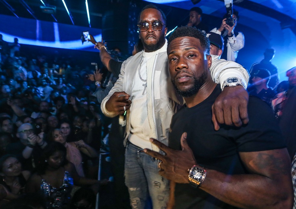 Amigo de Diddy, Kevin Hart fala sobre festas 'Freak Off': 'Pessoa errada'