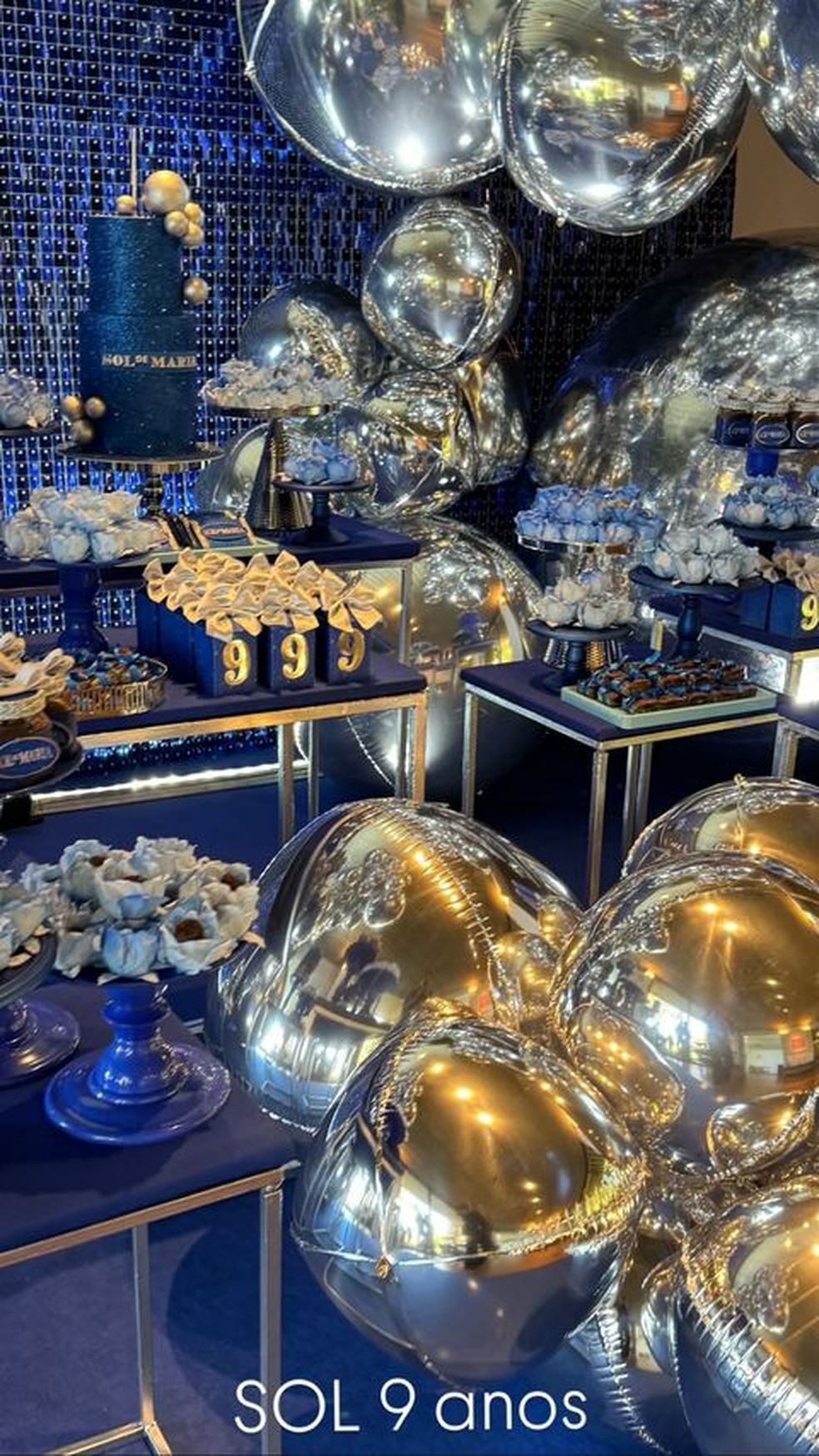 Sol de Maria, neta de Preta Gil, ganha festas de aniversário pelos 9 anos; vídeos