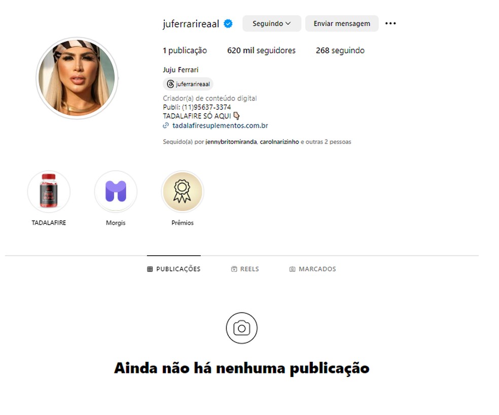 Após polêmica com Andressa Urach, Juju Ferrari anuncia pausa nas redes ...