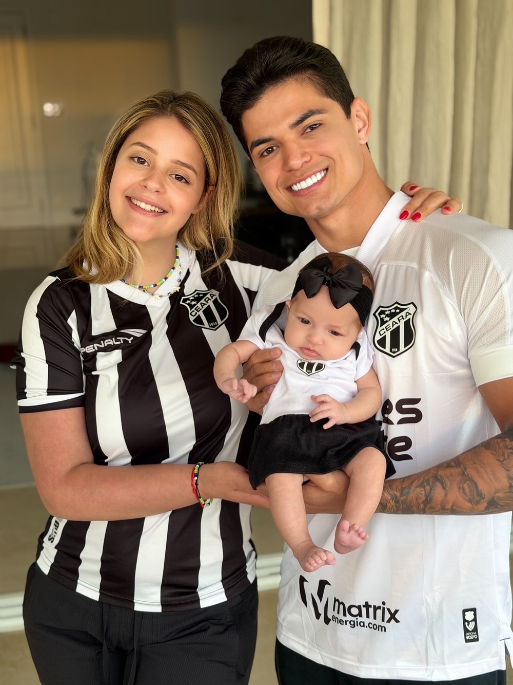 Maria Cavalcante e Cristiano Deyvid falam da rotina como pais e elogiam ...