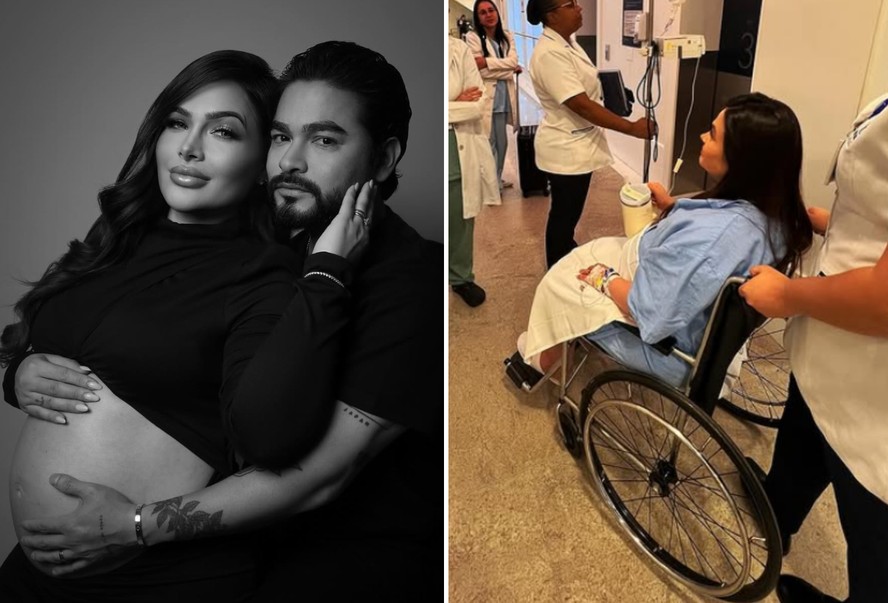 Yudi Tamashiro mostra a mulher de cadeira de rodas indo ao parto do primeiro filho: 'Não é bebê ...