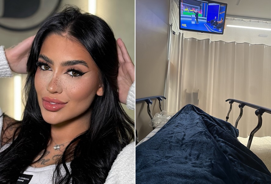 MC Mirella posta em hospital: 'Com muita dor e já me desgastei demais'