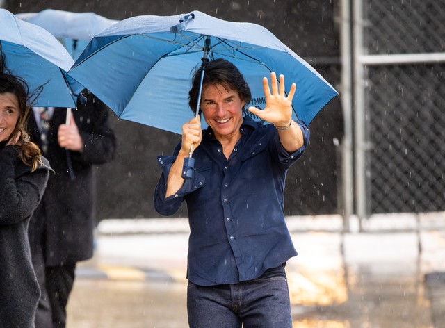 Belle Silva flagra Tom Cruise em restaurante em Londres