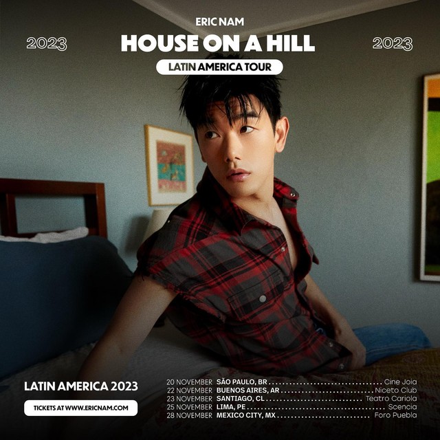 Eric Nam anuncia show único no Brasil em novembro; veja os preços