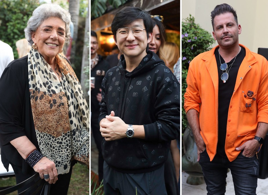 Famosos curtem aniversário de Fernando Peixe em São Paulo