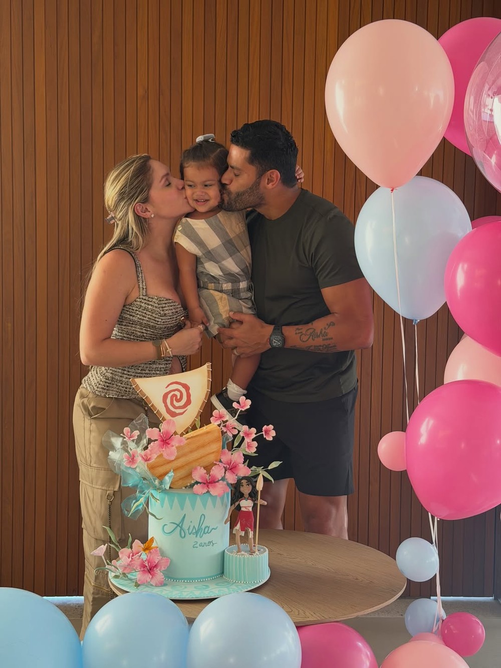 Hulk e Camila Ângelo celebram 2 anos da caçula: 'Parece 10 de tão ...