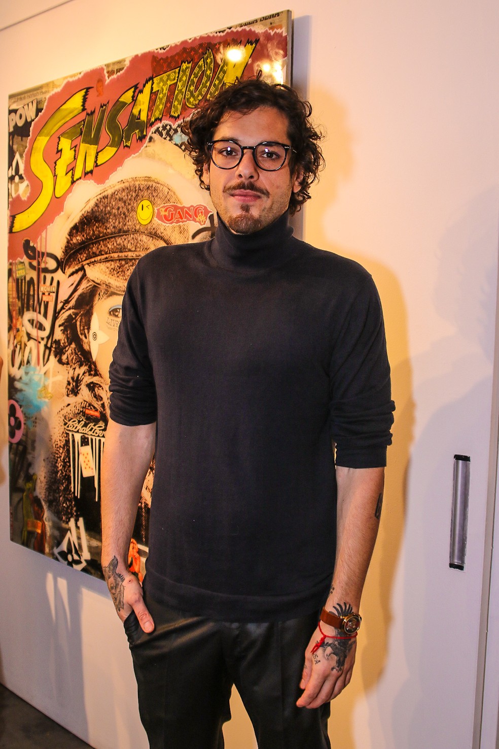 Giovanna Ewbank vai com Bless à abertura da exposição do irmão, Gian ...