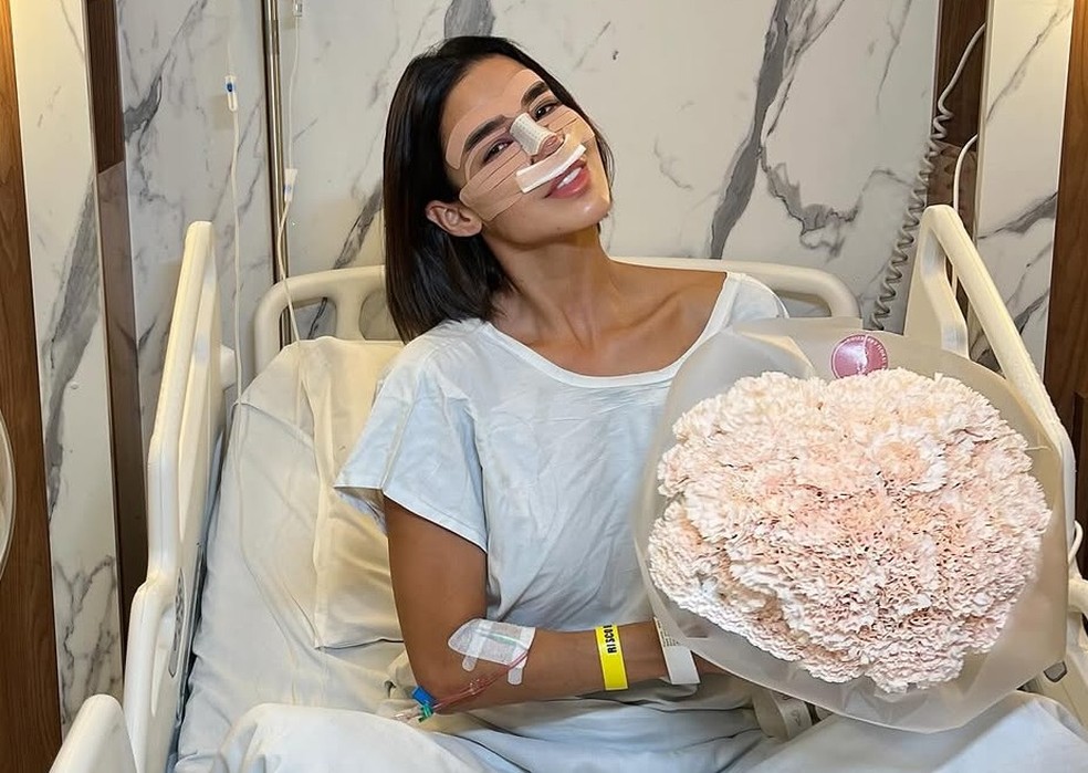 Ex-BBB Kerline faz plástica no nariz: 'Foram anos esperando minha tão ...