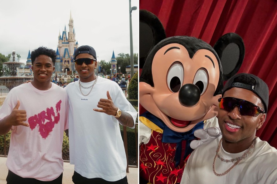 Rodrygo realiza sonho de ir à Disney após fazer gol em jogo da Seleção ...