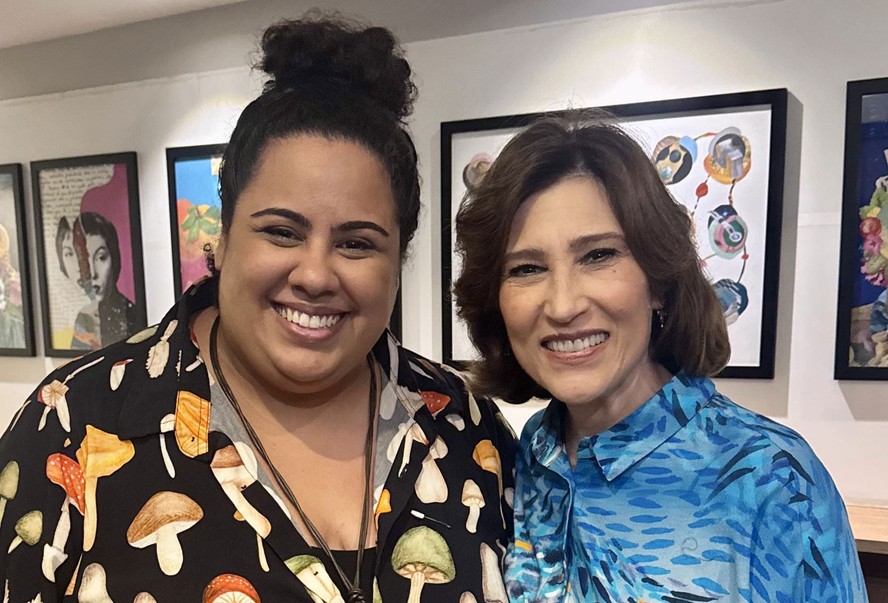 Beth Goulart encontra Mariana Valente, neta de Clarice Lispector