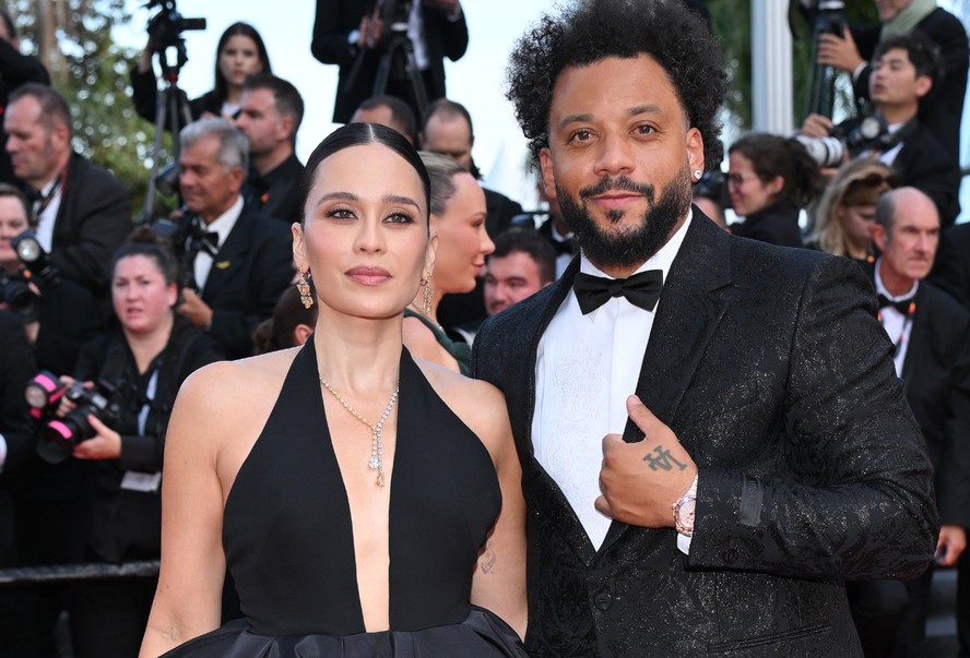Ex-Fluminense, Marcelo faz aparição com a esposa no Festival de Cannes ...