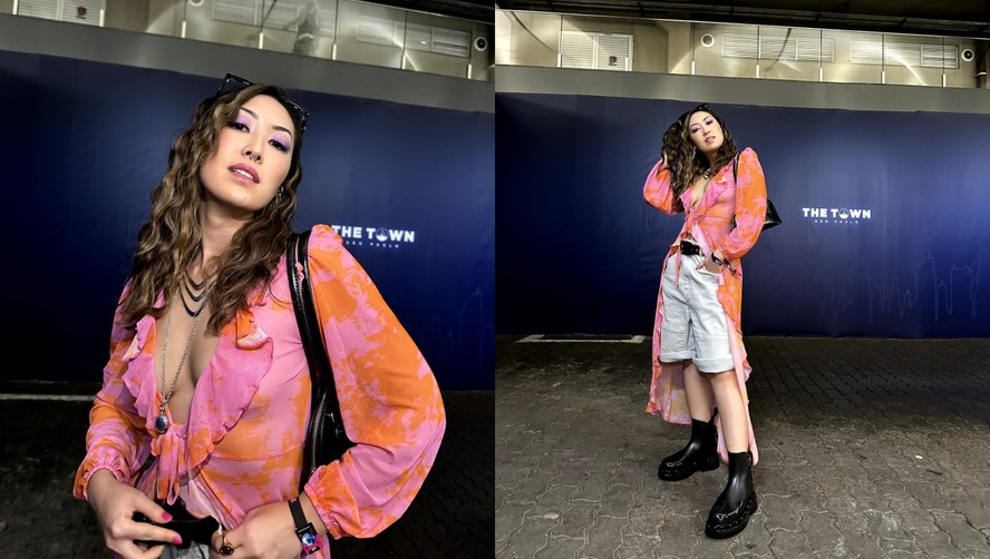 'Rata de festivais', Ana Hikari aposta no retorno do short jeans ...