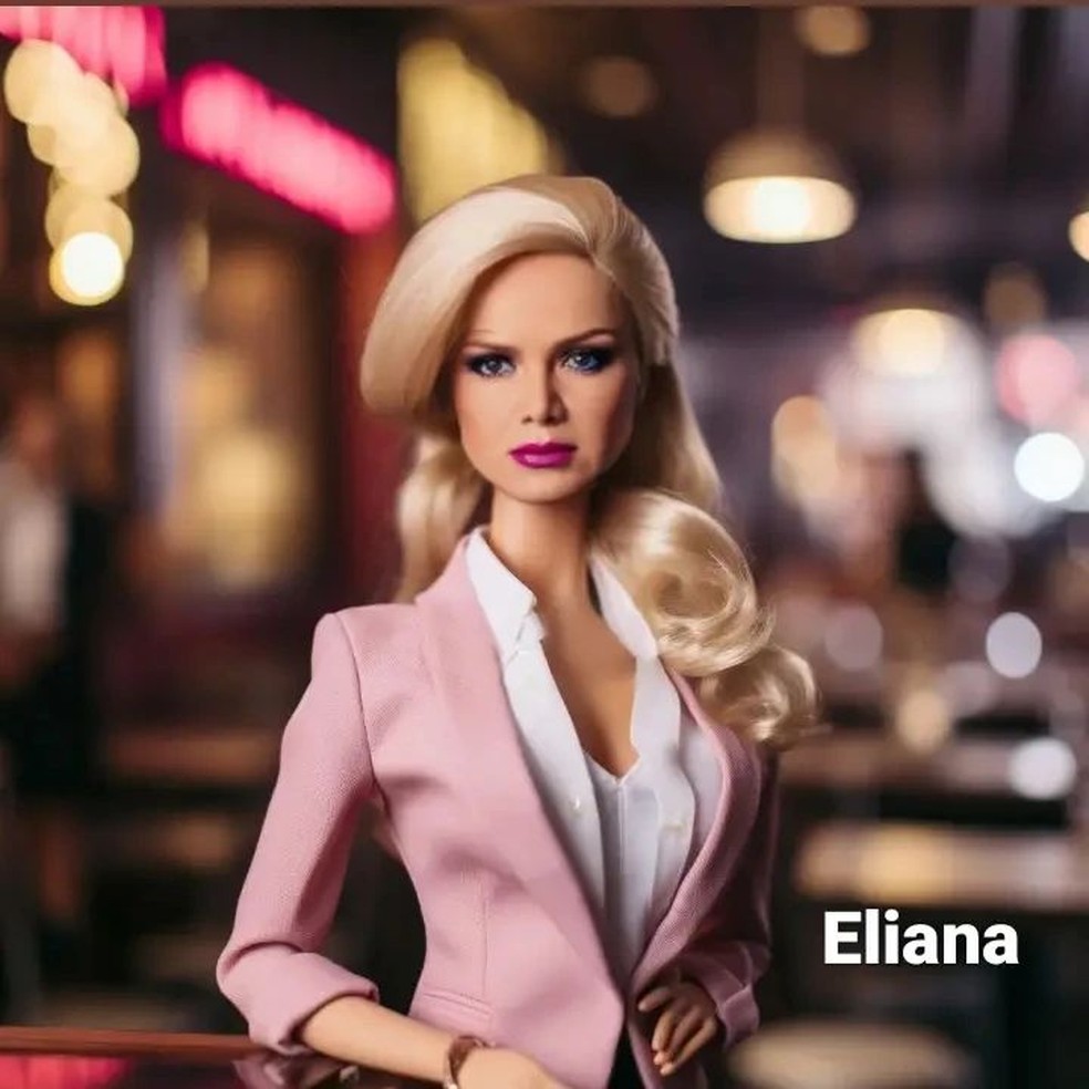 Artista transforma Xuxa, Angélica, Eliana e Mara Maravilha em Barbie