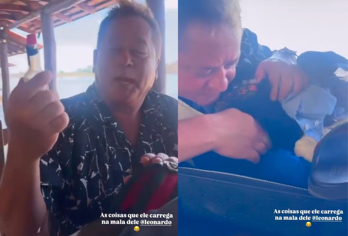 Leonardo revela itens 'inusitados' que leva na mala e truque que ...