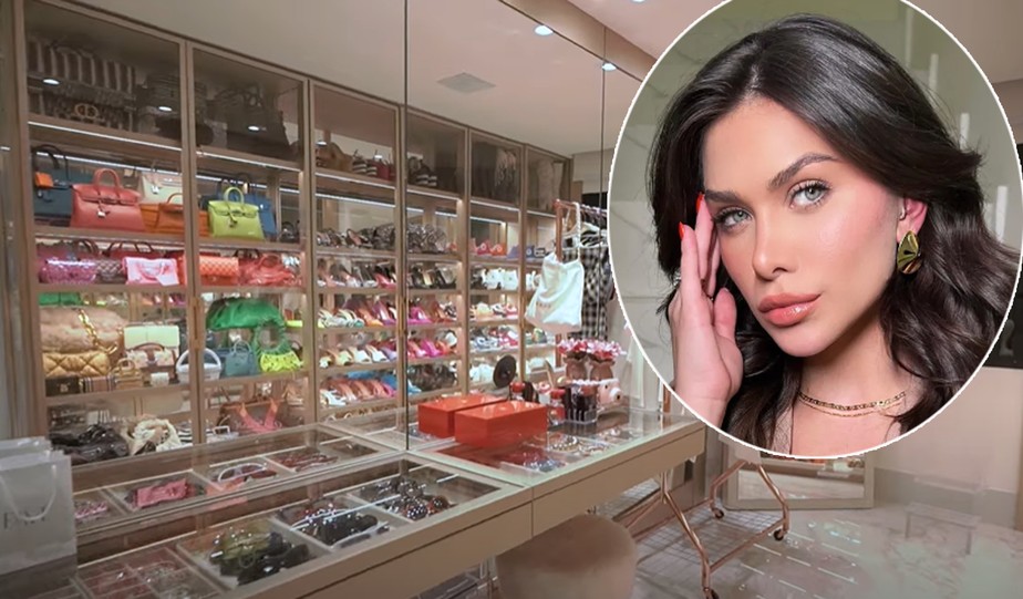 Flavia Pavanelli abre mansão e mostra closet milionário; veja