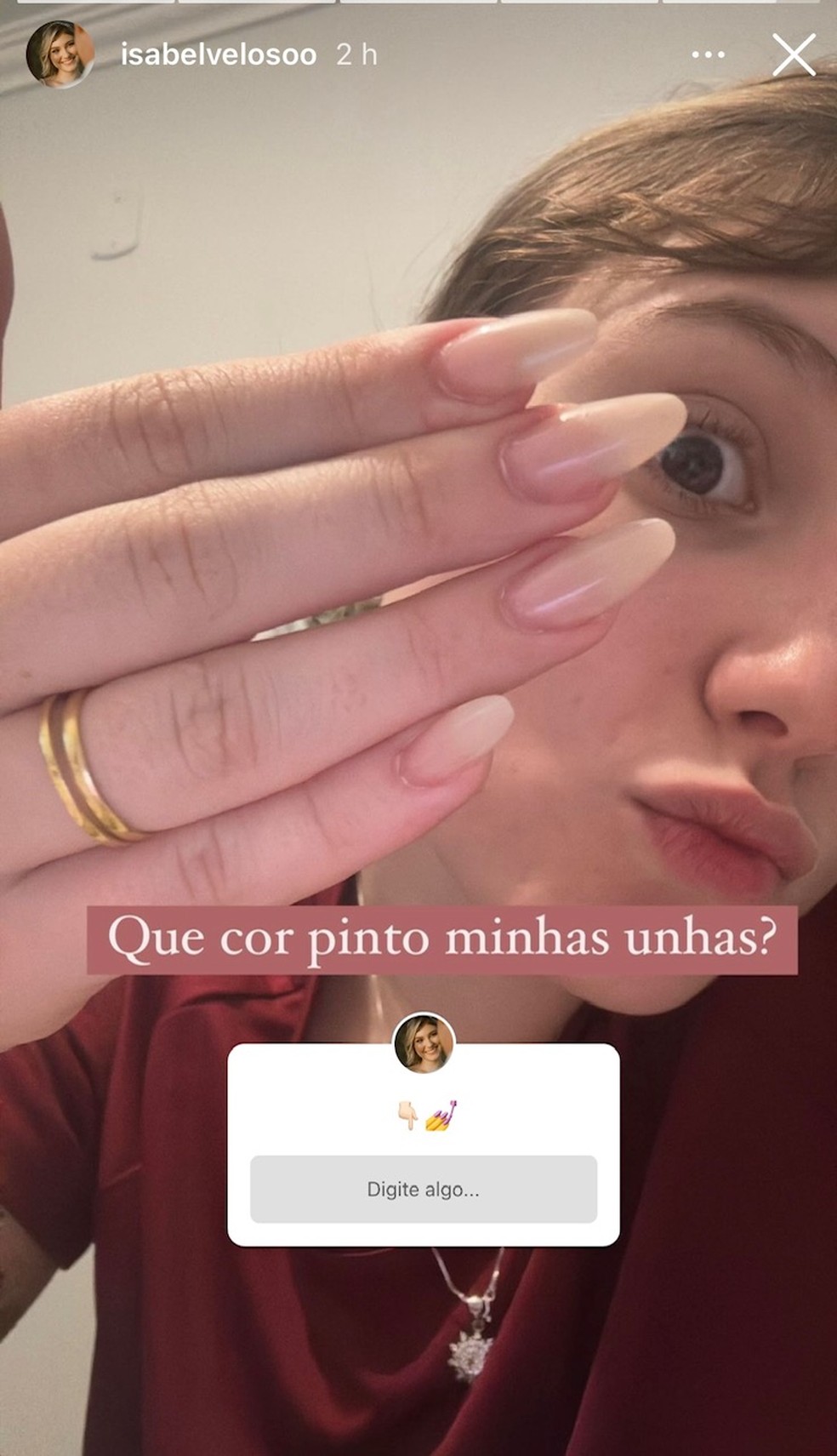 Paciente terminal, Isabel Veloso cita 'reviravolta' em sua rotina