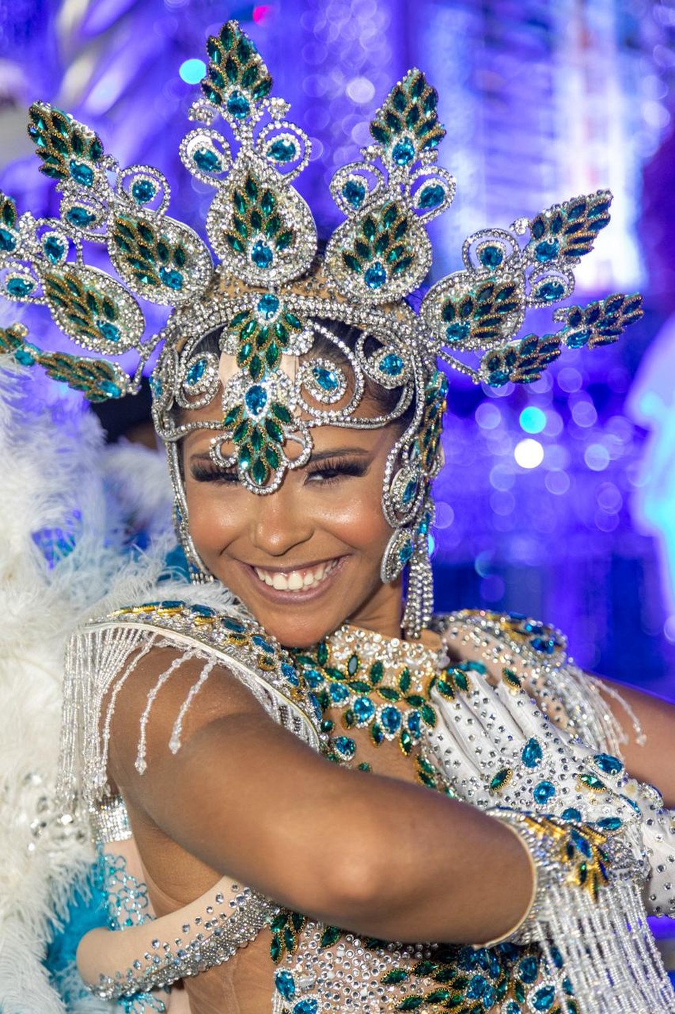 Wenny Isa, irmã de Lexa, desfila pela Portela: 'Vontade de chorar'