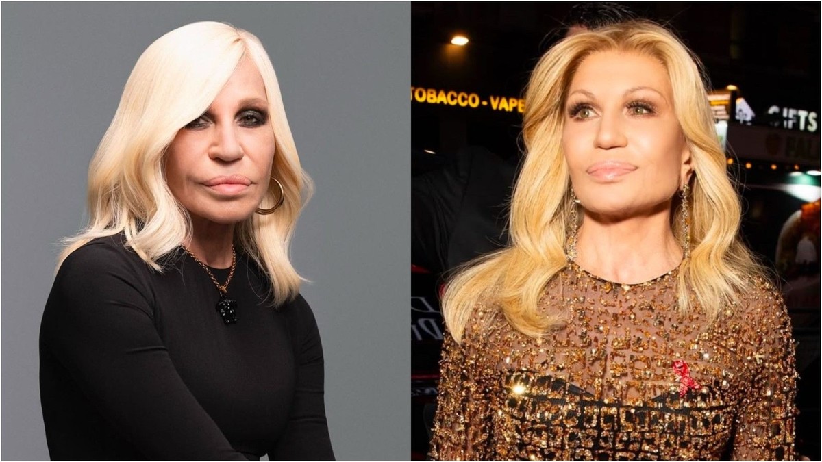 Donatella Versace aparece em novas fotos após impressionar com ...