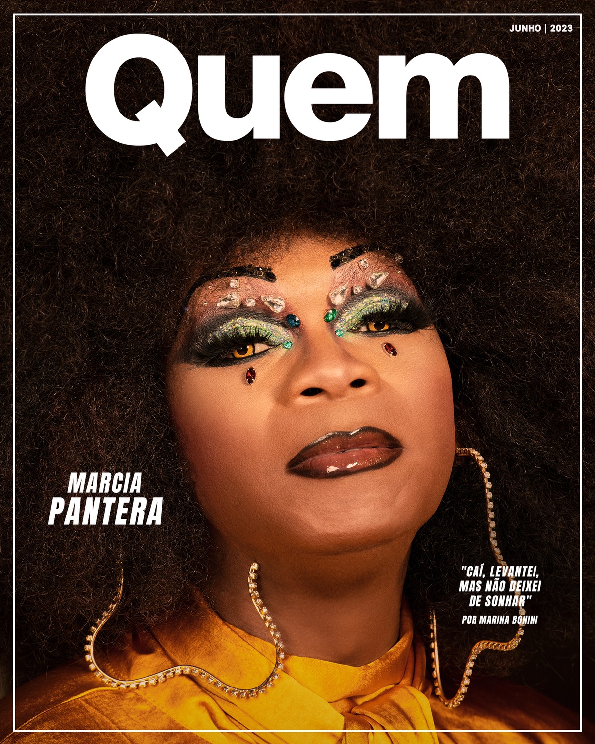 Marcia Pantera, a precursora do bate-cabelo: 'Caí, levantei, mas não ...