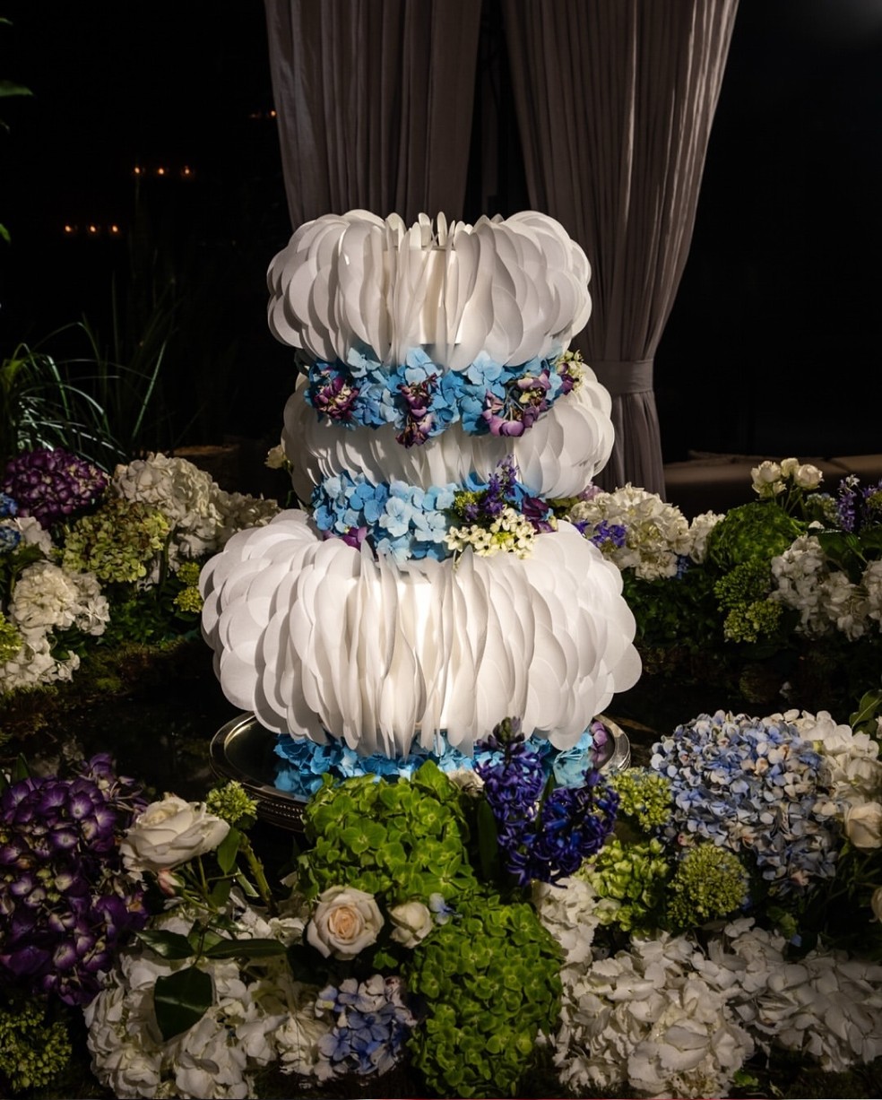 Bolo ou obra de arte? Desvendamos detalhes do bolo de casamento de ...