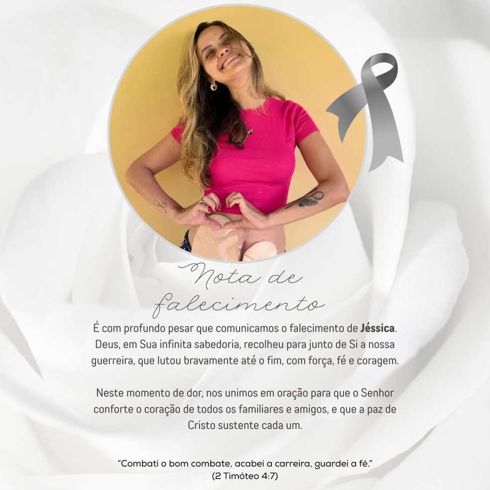Morre aos 35 anos a influencer Jéssica Daugirdas e notícia repercute no ...