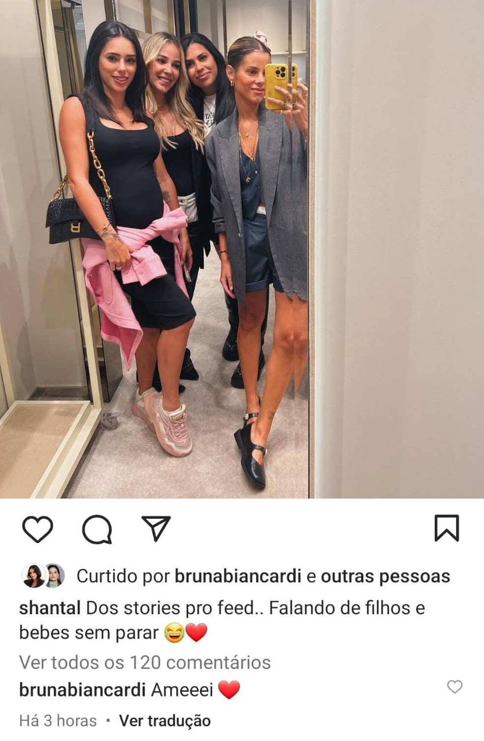 Shantal se irrita ao ser questionada sobre amizade com Bruna Marquezine ...
