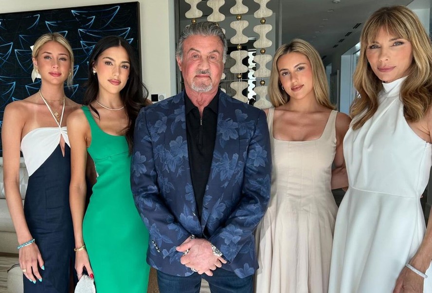 Sylvester Stallone faz 78 anos e ganha declaração de amor da esposa