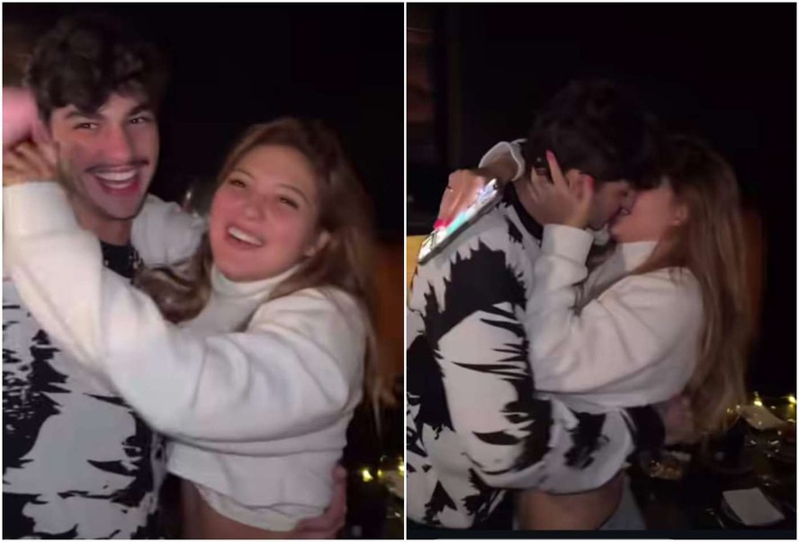 Após polêmica com Caio Castro, Mariana Menezes ganha jantar para ...