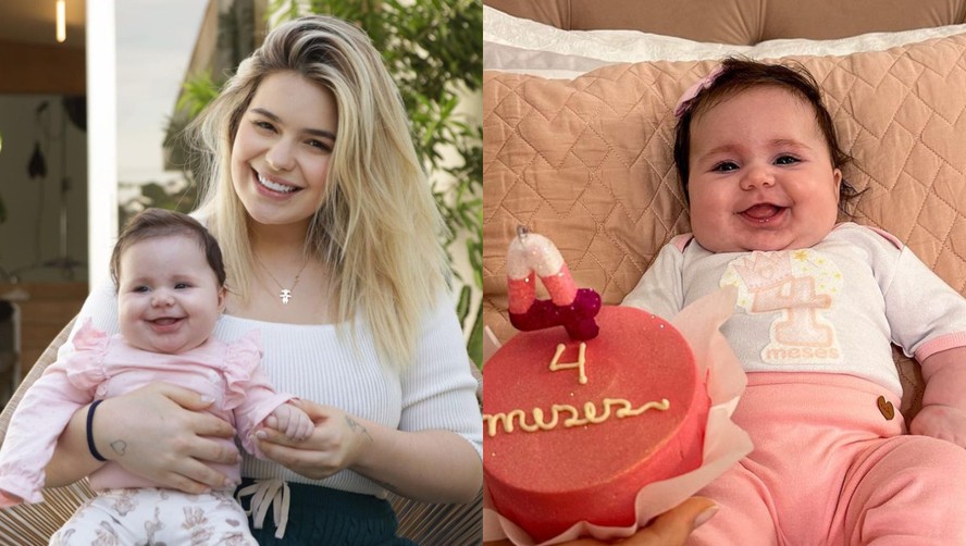 Viih Tube celebra mesversário da filha Lua Di Felice, e faz mistério ...