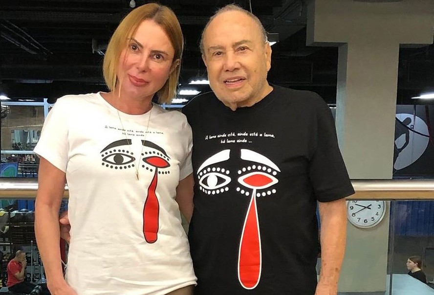 Mari Saade, mulher de Stênio Garcia, atualiza quadro de saúde do marido ...