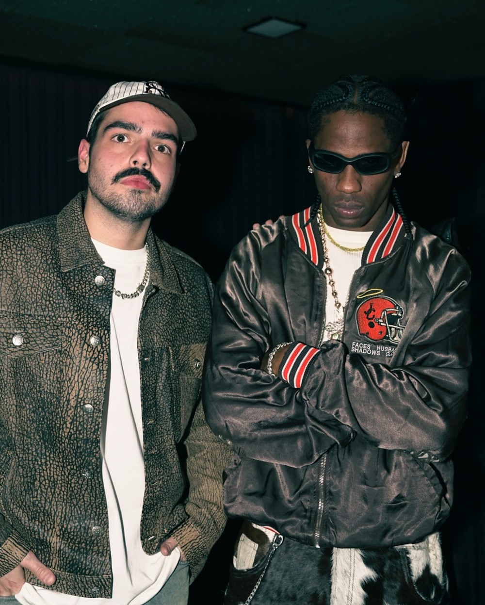 João Silva recebe Travis Scott 'em casa' em after do The Town