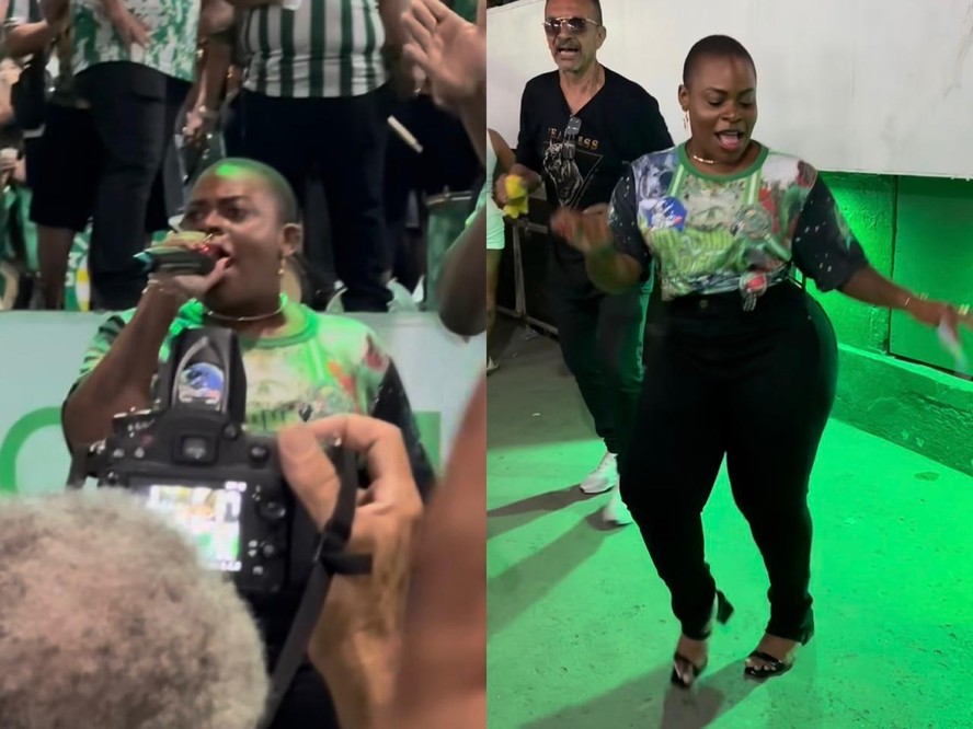 Jojo Todynho solta a voz para defender samba-enredo da Mocidade