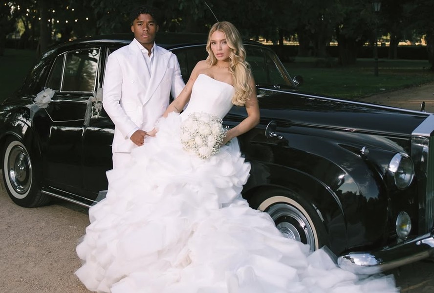 Gabriely Miranda mostra vídeo do casamento com Endrick