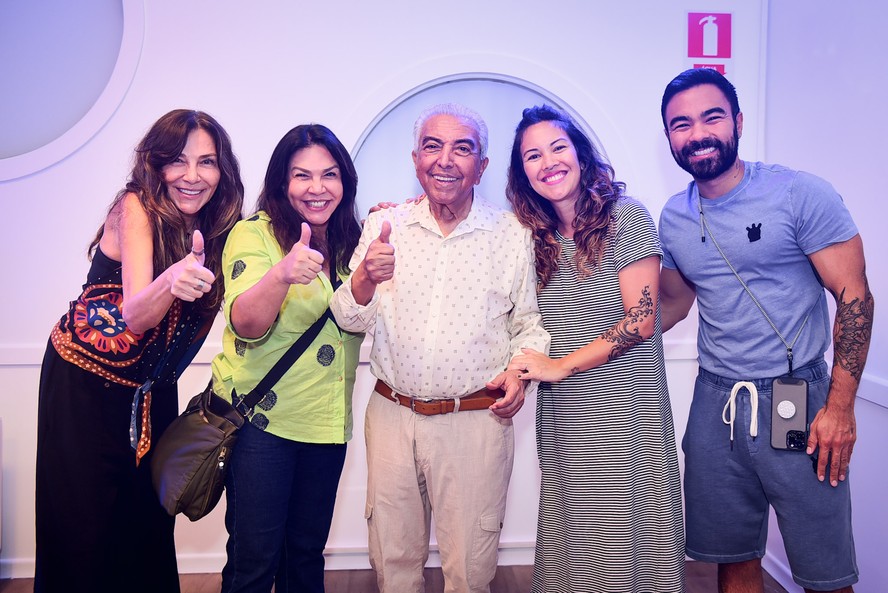 Mauricio de Sousa se reúne com filhos que inspiraram personagens de ...