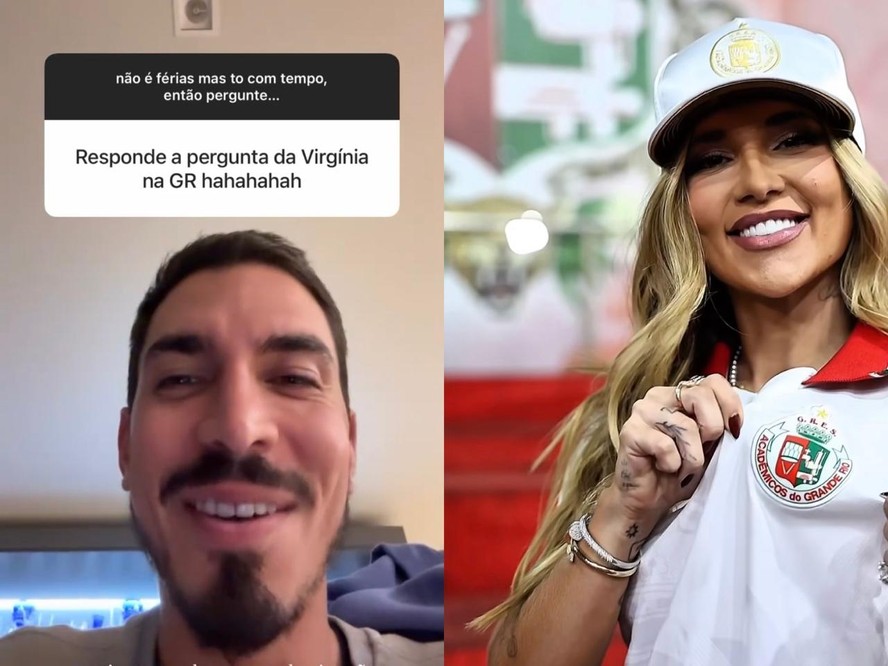 Chefão do Carnaval, Gabriel David reage a Virginia Fonseca na Grande Rio