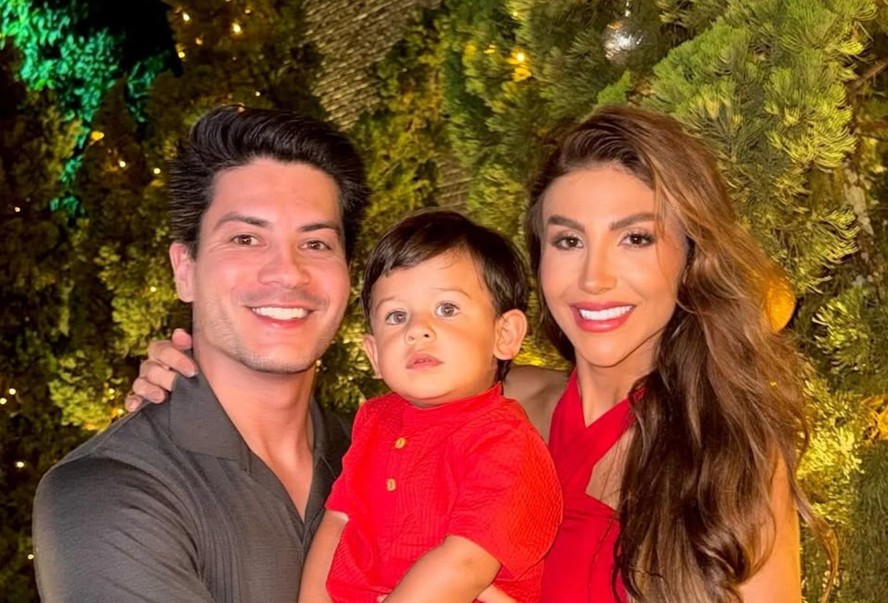 Arthur Aguiar revela ensinamentos que quer passar ao filho, Gabriel ...