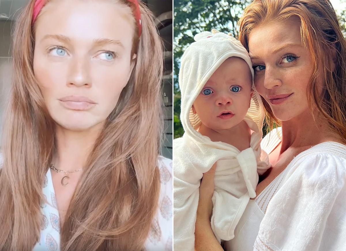 Cintia Dicker fala sobre peso 4 meses após dar à luz: 'Parou na balança'