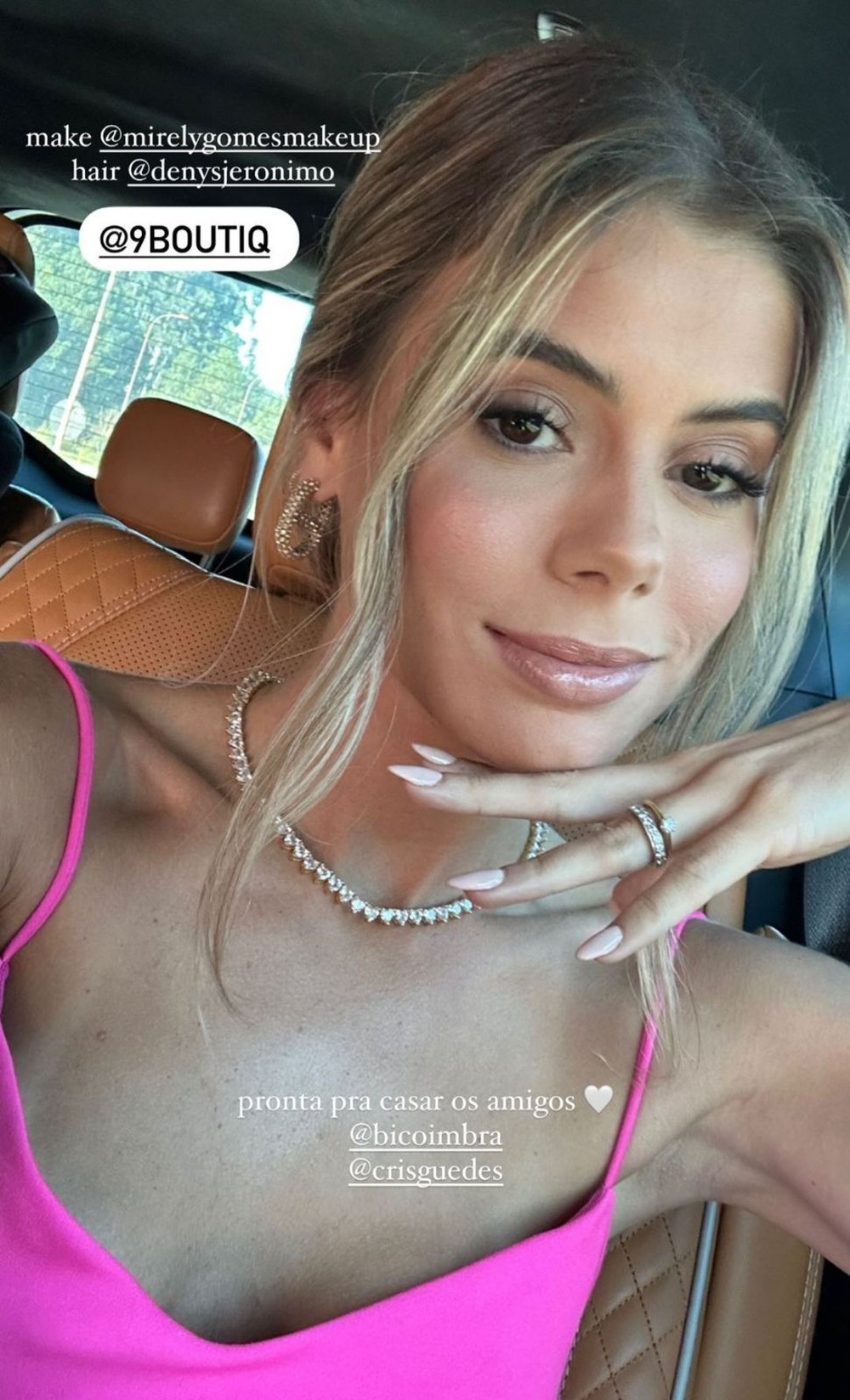 Veja os looks dos famosos para o casamento de Bianca Coimbra e Cris Guedes