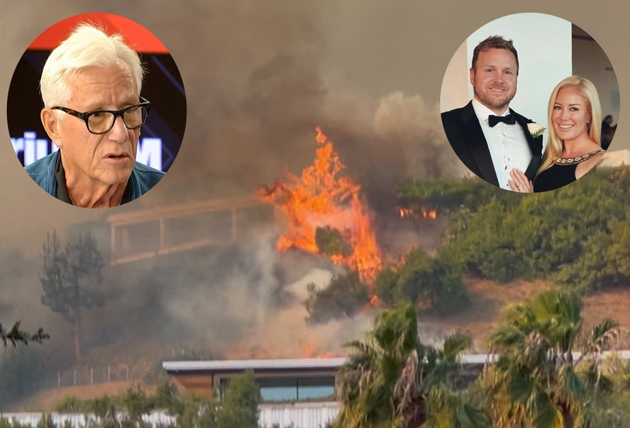 Estrelas de Hollywood abandonam mansões em meio a incêndios em Los Angeles