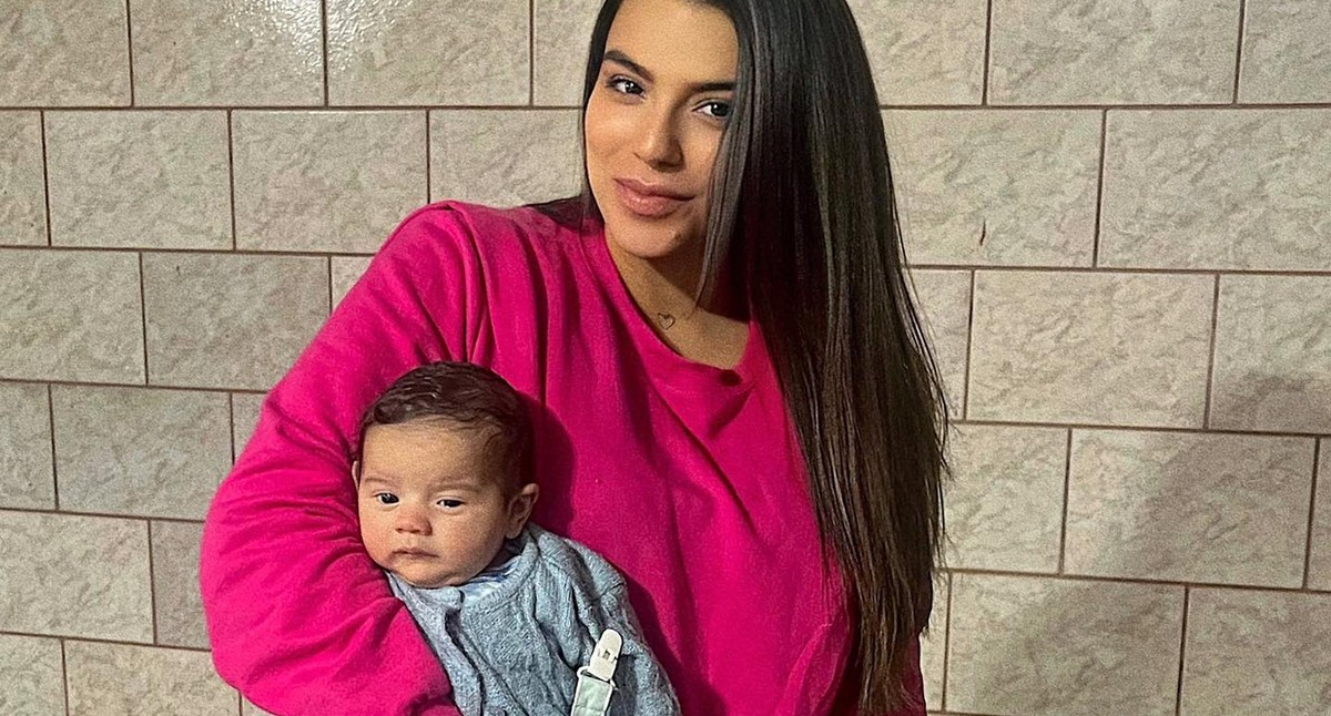 Petra Mattar se reúne com pai de Makai para celebrar 1 ano do filho