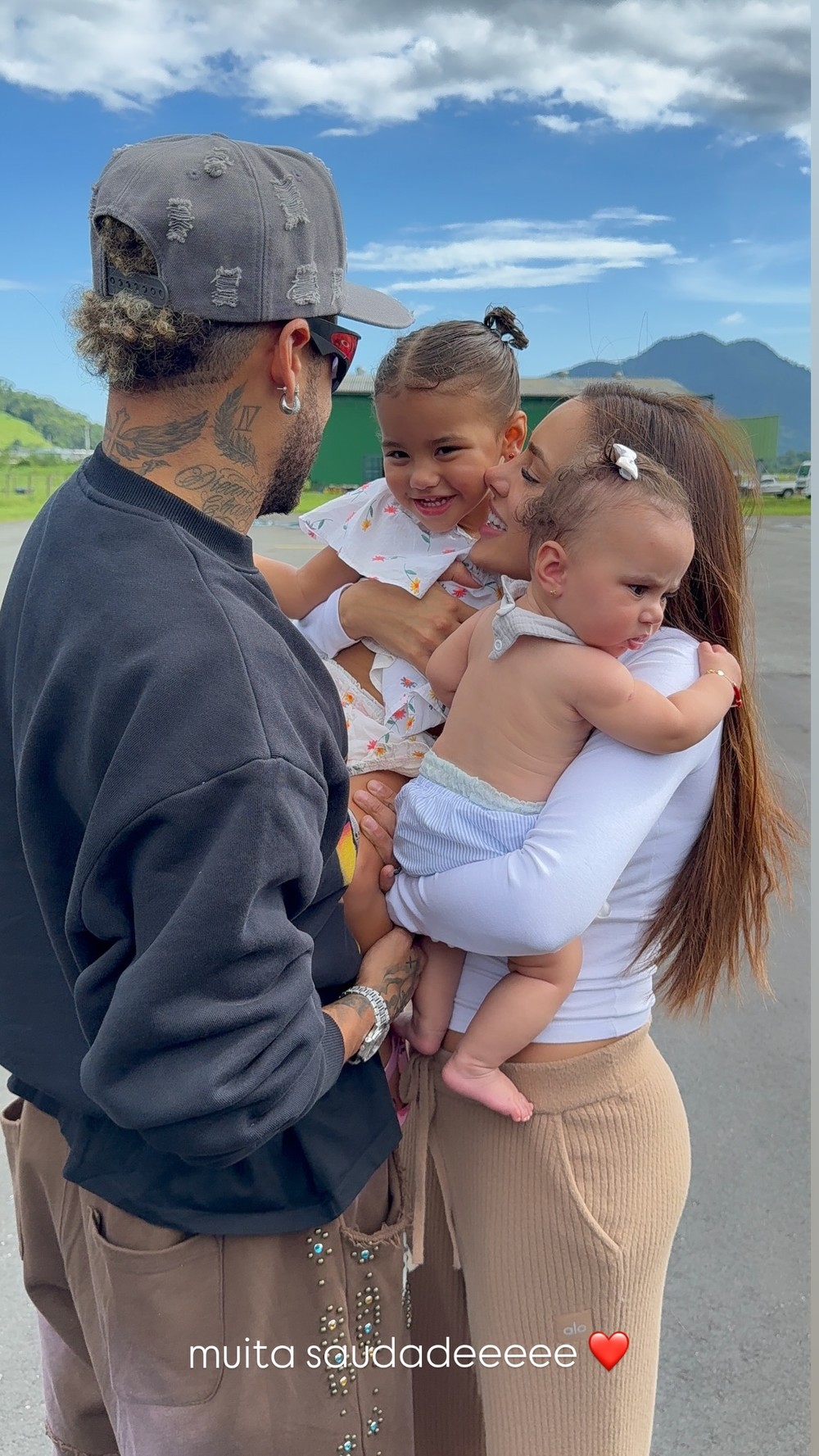 Mavie e Mel, filhas de Neymar e Bruna Biancardi, encantam em novos ...