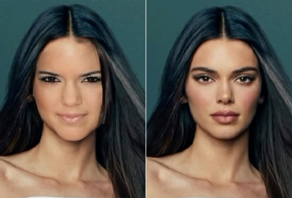 Designer viraliza ao 'devolver' rosto das Kardashians antes das plásticas