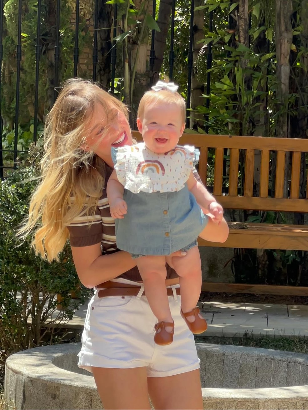 Duda Reis diz ter vivido experiência espiritual com a filha, Aurora ...