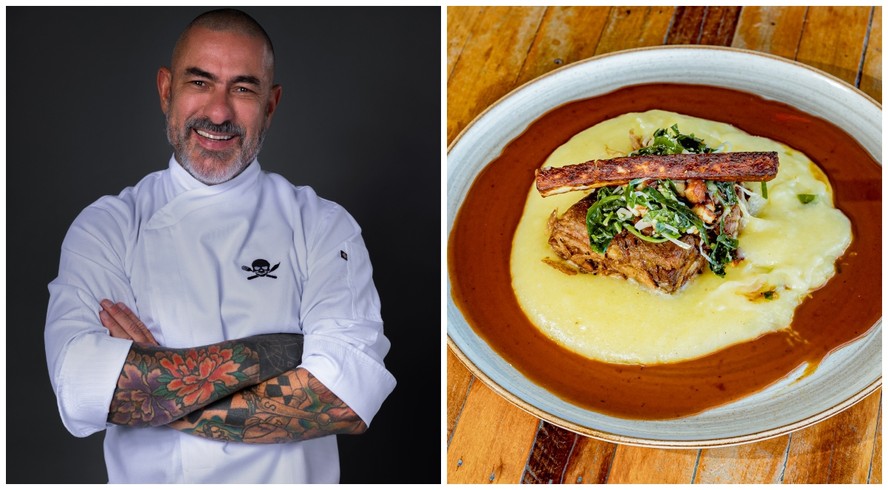 Chef Fogaça detalha inspiração para costela bovina com purê de mandioca ...