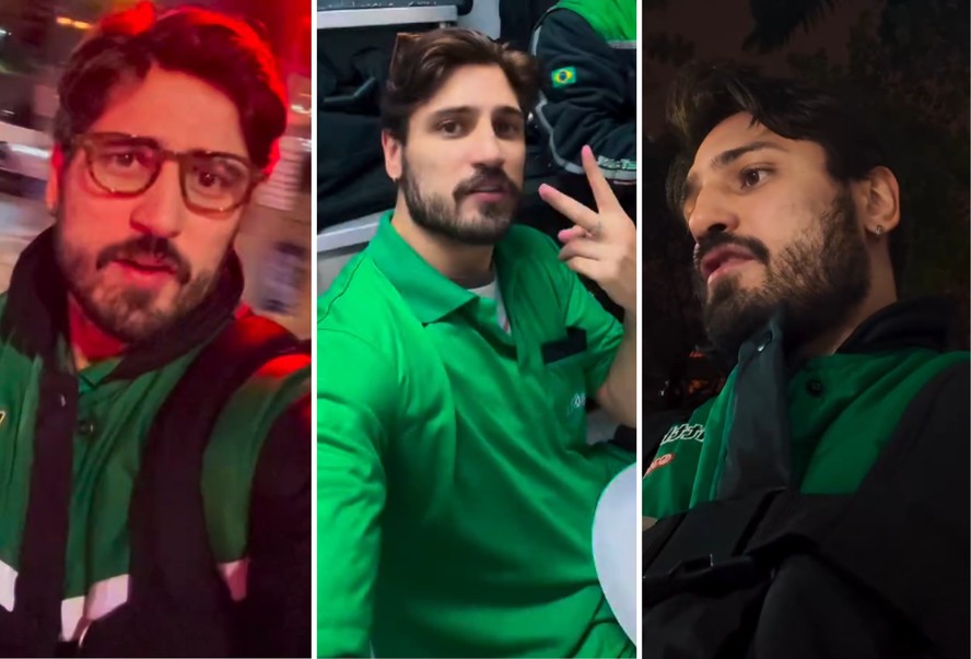 Ator Daniel Rocha vira motoboy em SP, explica decisão e faz apelo: 'Dê ...